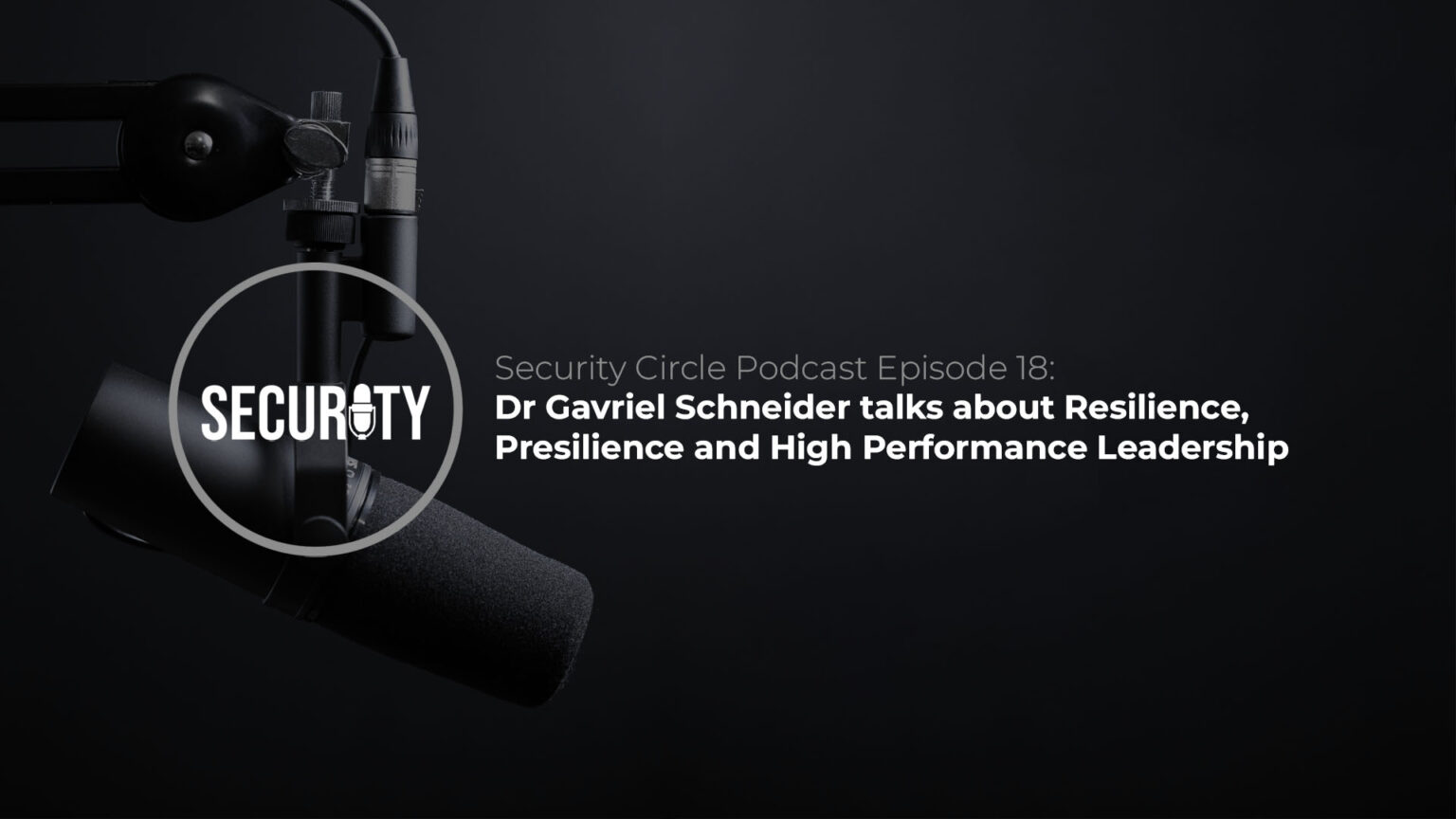 Gavriel Schneider on The Security Circle Podcast – ISRM